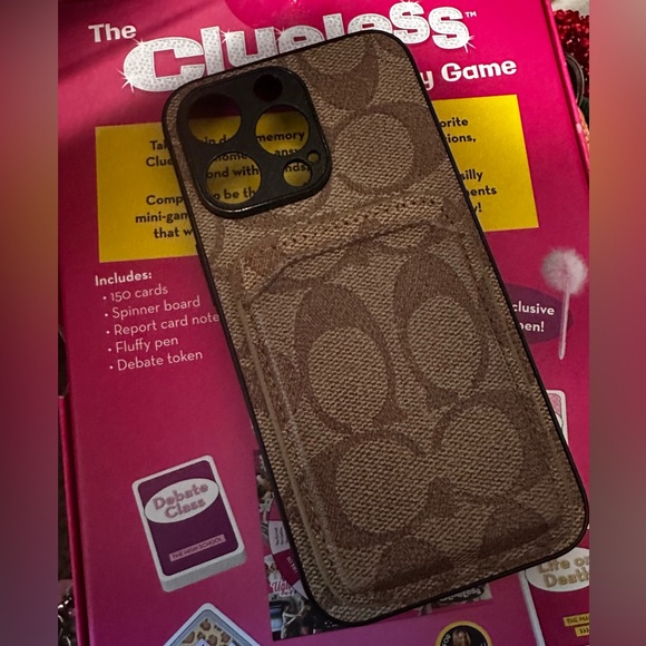 Coach | Accessories | Coach Signature Logo Iphone 3 Pro Hard Case ...